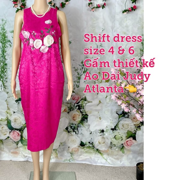 Dresses | New Beautiful 3d Embellished Shift Dress Boutique Party Dress ...